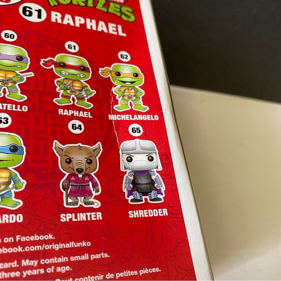 Funko | Art | Raphael Funko Pop Tmnt 6 Teenage Mutant Ninja Turtles New ...